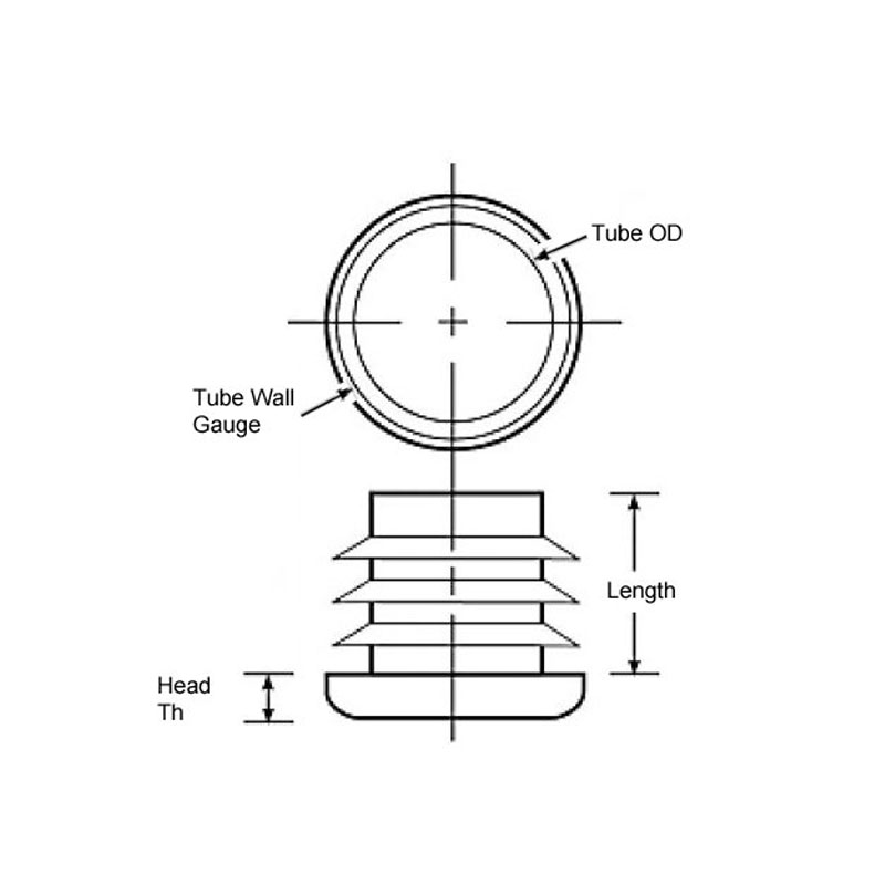 Tube Inserts and blanking plugs - Round Metric