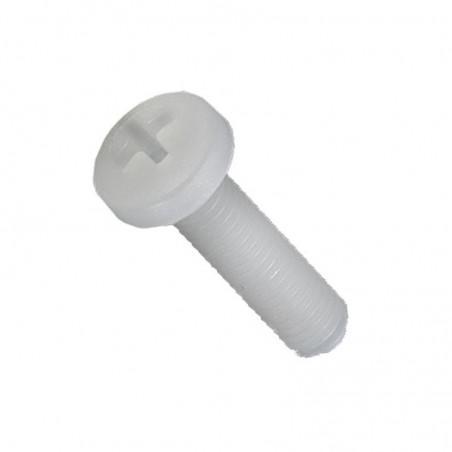 Nylon Metric Phillips Pan Head Screws - DIN 7985