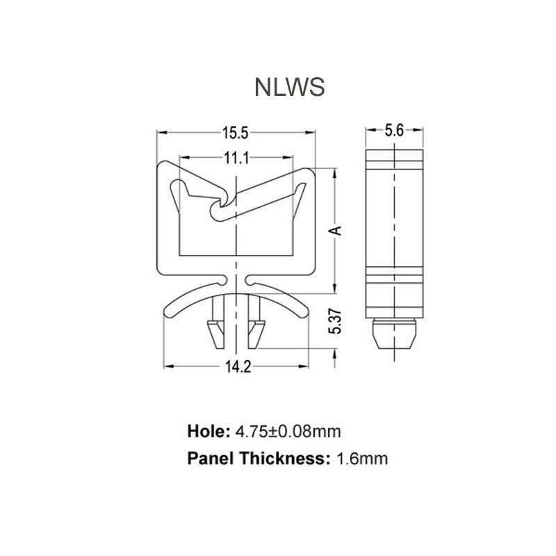 Wire Saddles Top Entry Locking