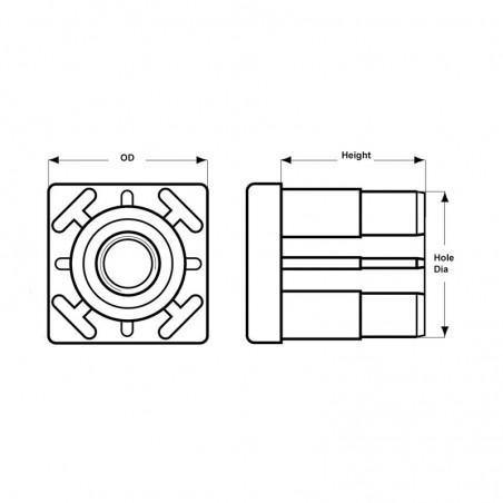 Threaded Bush Insert