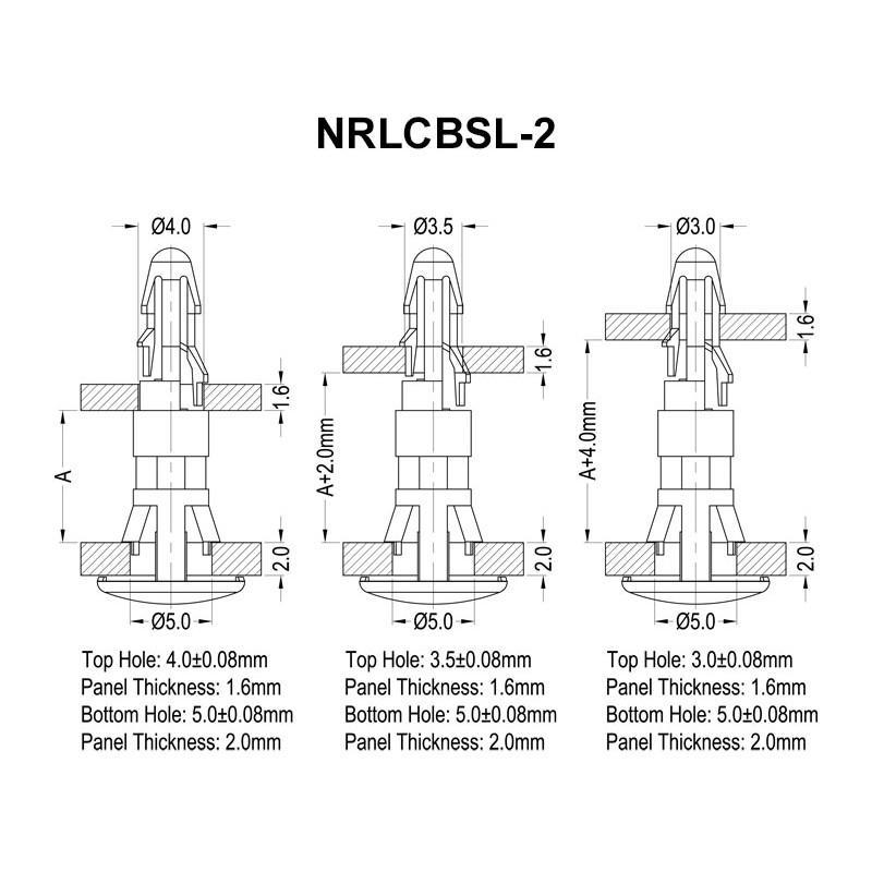 Nyfast - Reverse Circuit Board Locking Support Arrowhead 2