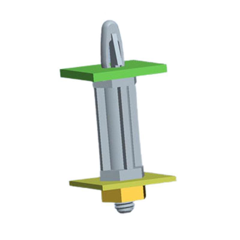 Studded PCB Support Hex Locking Bayonet - M4