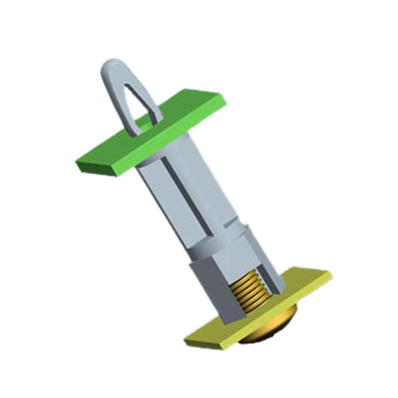 Threaded Hex PCB Support Non- Locking Bayonet - M4