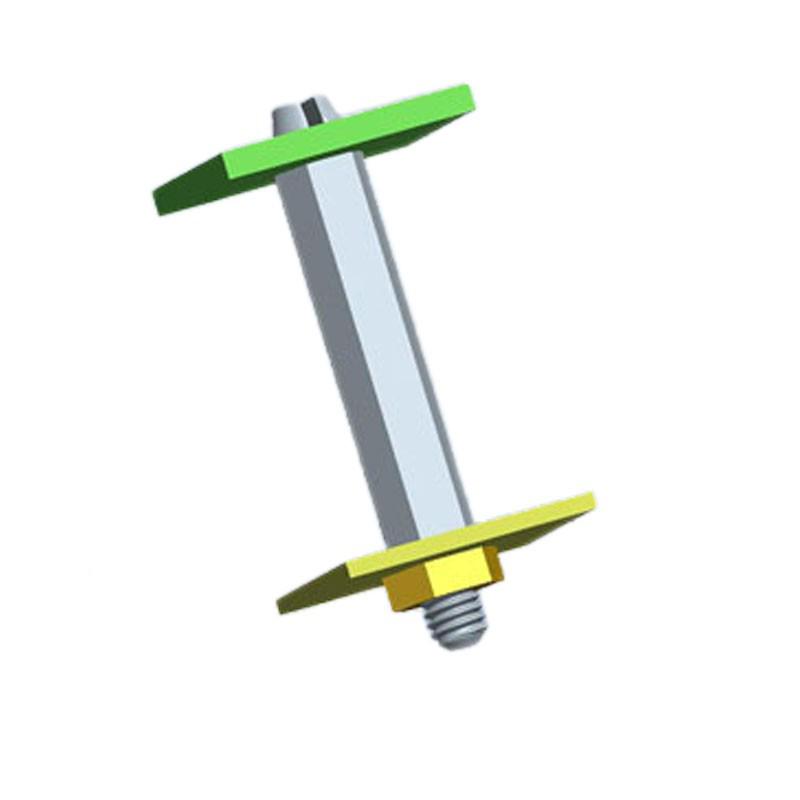 Studded Hex Mini PCB Support Non-Locking Two Prong - Series 1