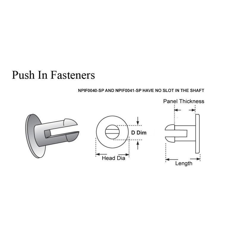 Push In Fasteners