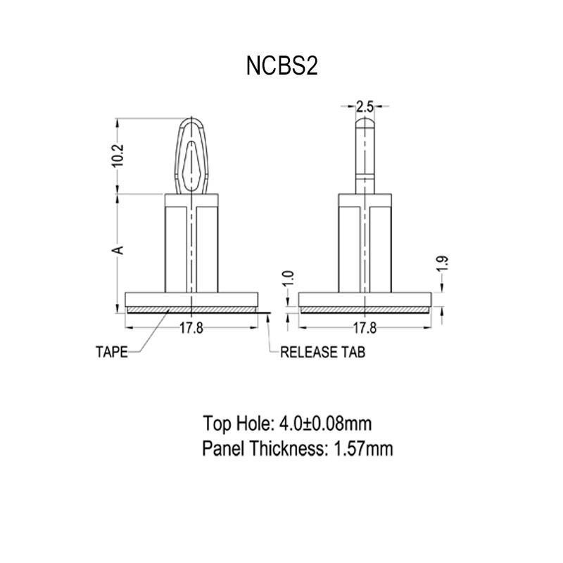 Self Adhesive Support Posts 2