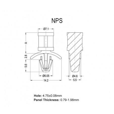 PCB Push Spacer