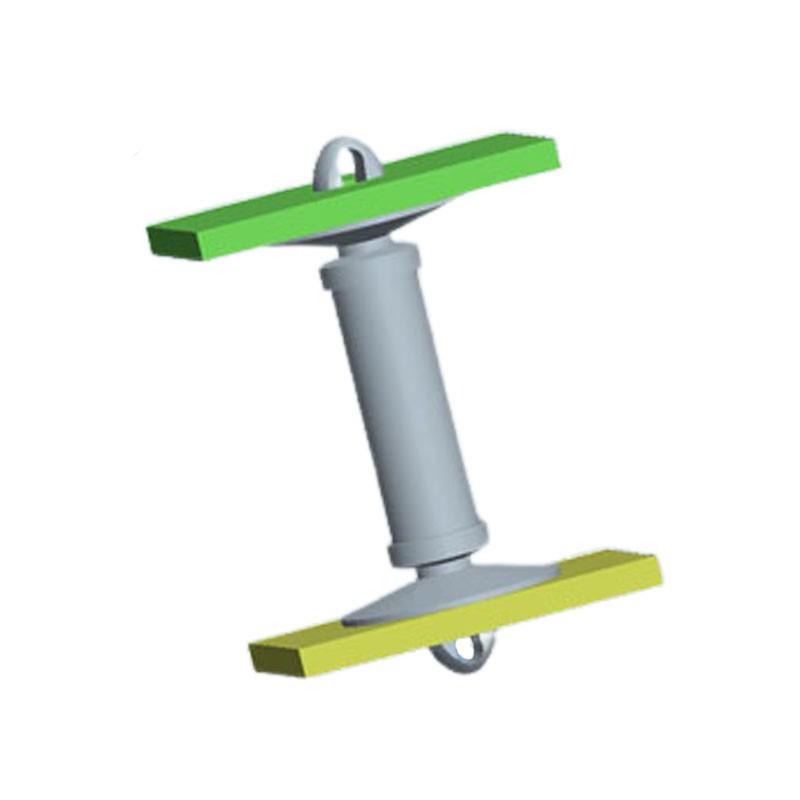 Dual Locking Support Posts Cupped Teardrop