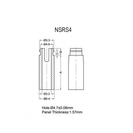 Nylon Self Retaining Spacer 4 Series