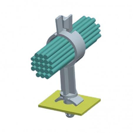 nylon standoff locking wire harness clip