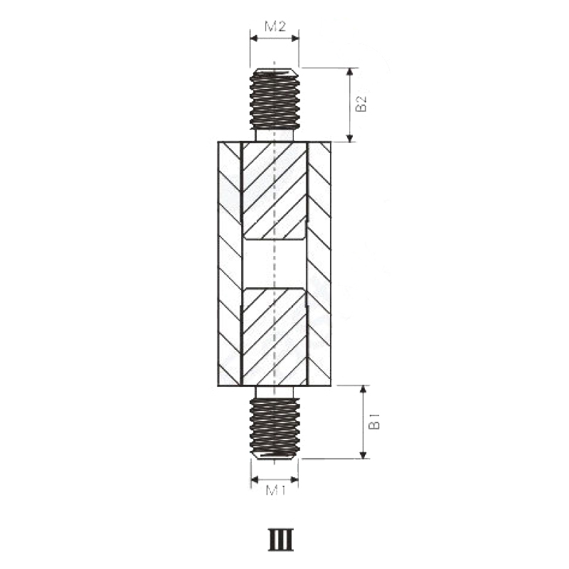 Hex Brass Nylon Male Male Spacers