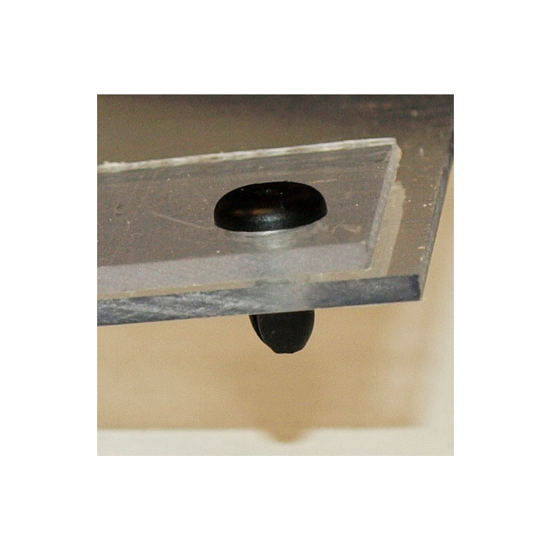 Nylon Snap Rivets, two piece plastic panel fasteners