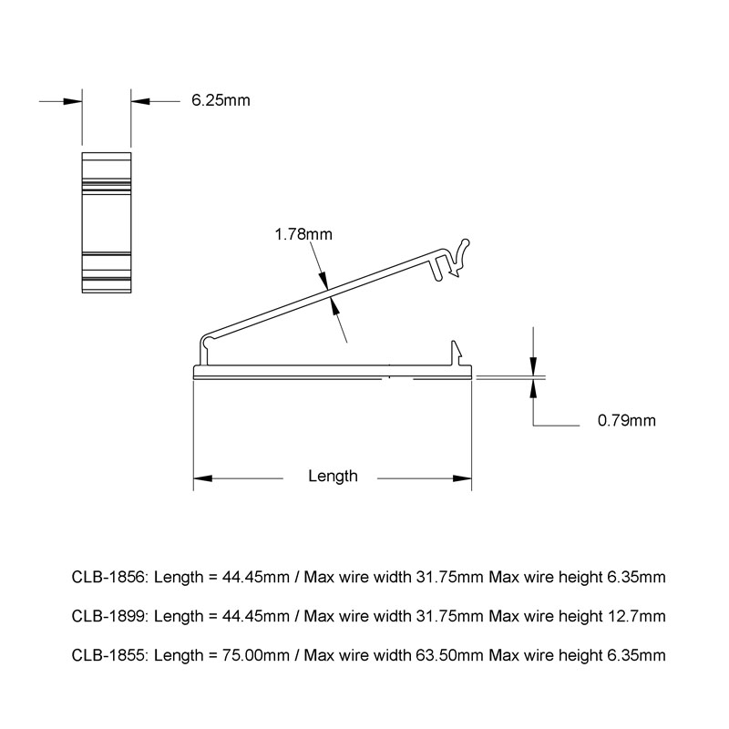 Adhesive Flat Ribbon Wiring Clips