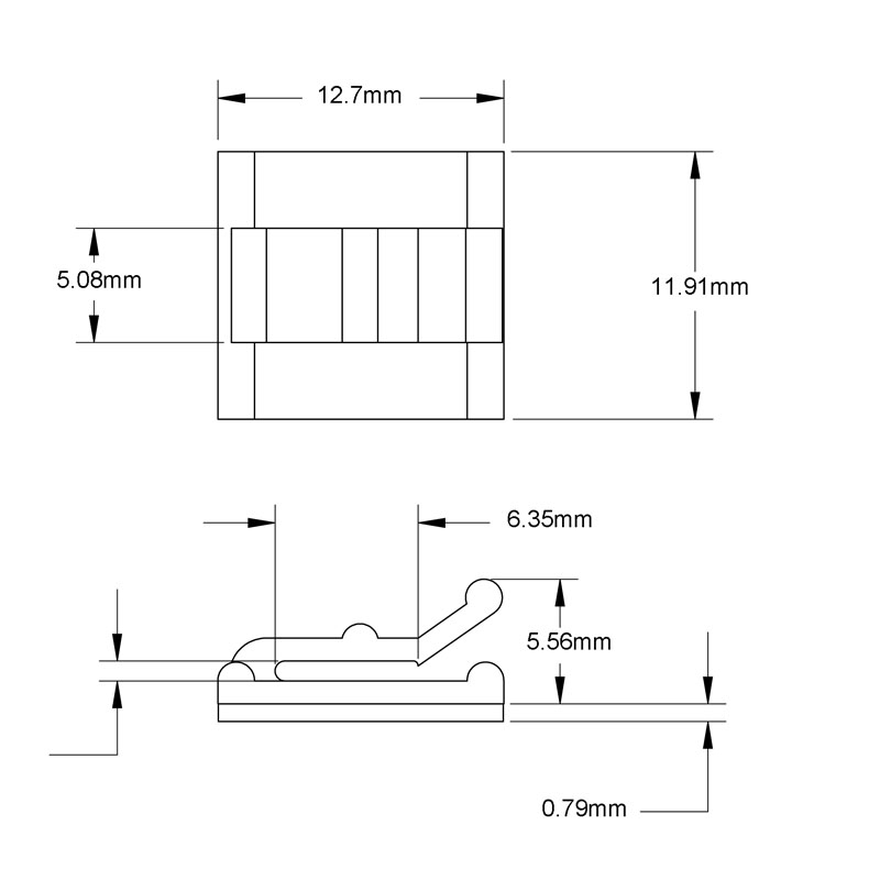Releasable Micro Cable Clamps