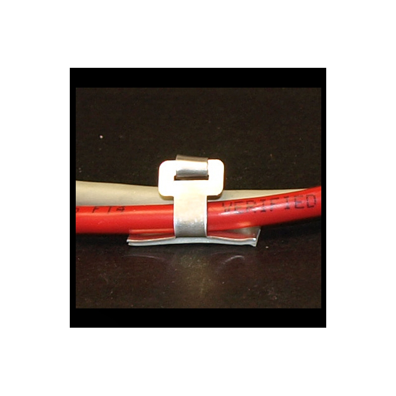 Self Adhesive Aluminium Buckle Clips