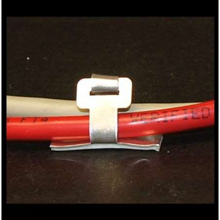 Self Adhesive Aluminium Buckle Clips